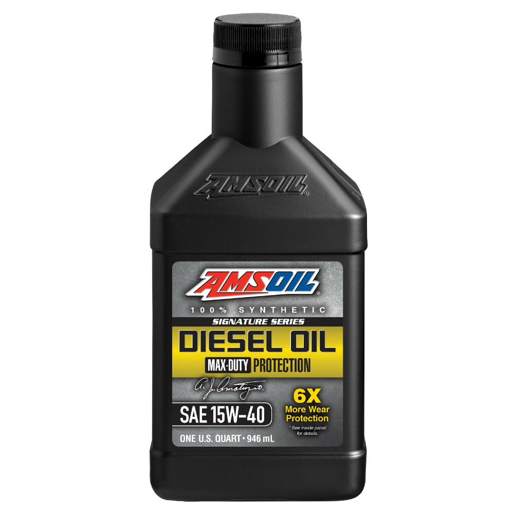 Signature Series Max Duty Synthetic Diesel Oil 15W 40 AMSOIL Signature Series Max Duty Synthetic Diesel Oil 15W 40 AMSOIL